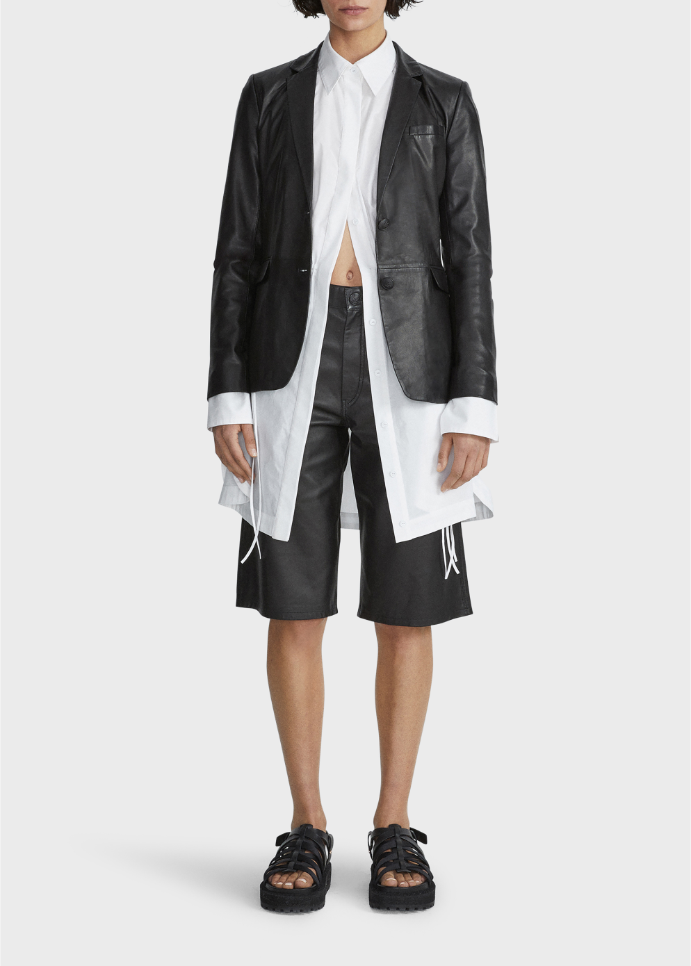 Razor Leather Blazer