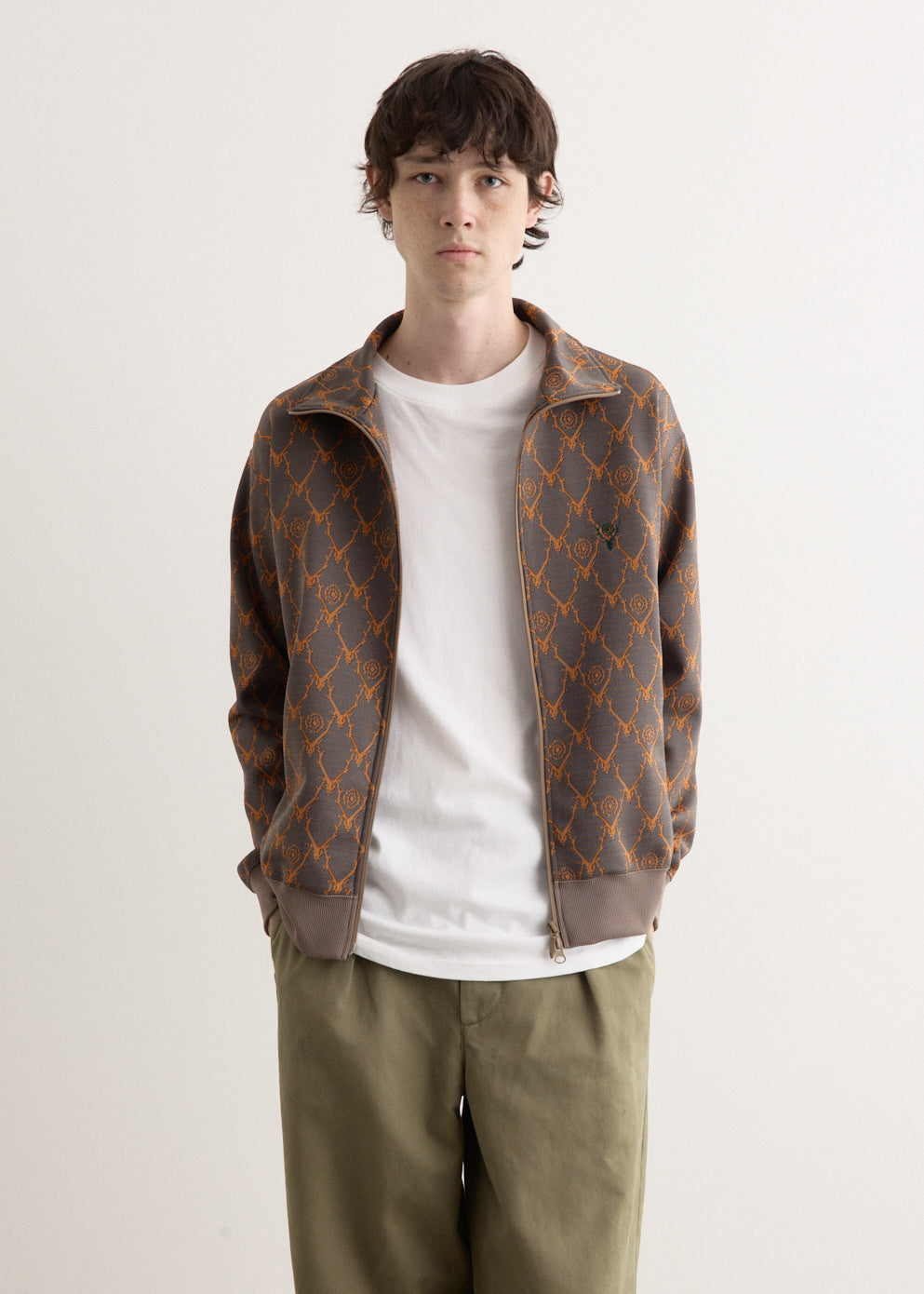 Trainer Jacket - Poly Jacquard