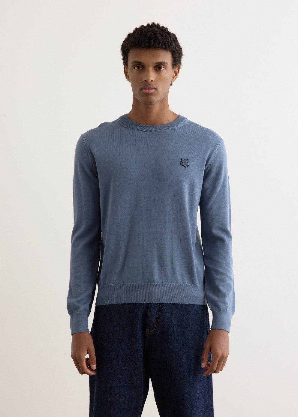 Bold Fox Head Patch Regular Jumper