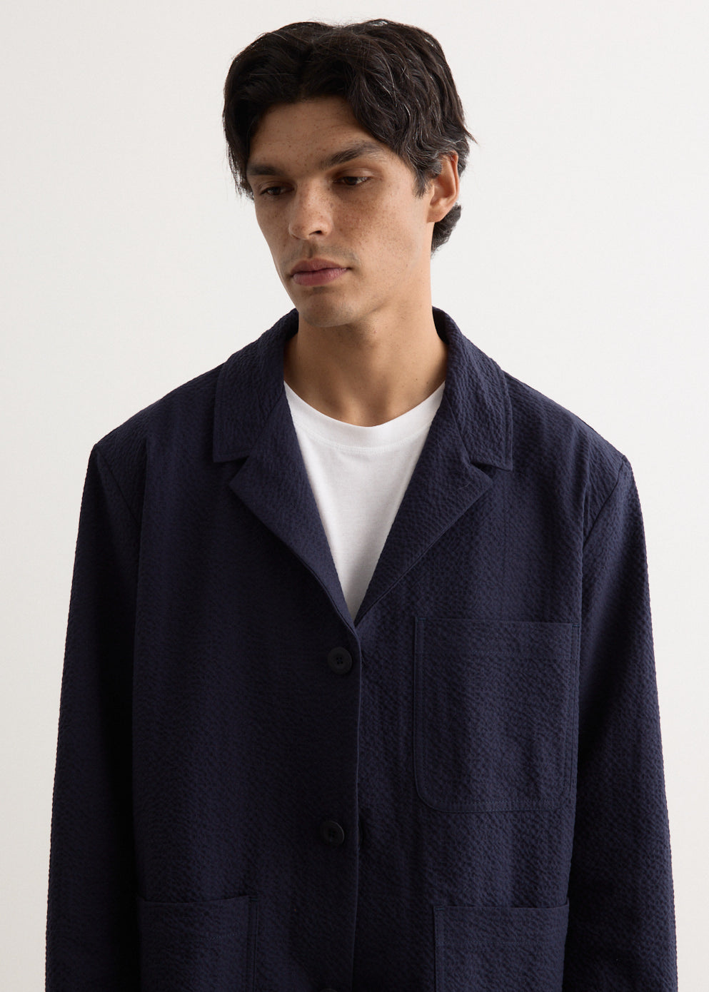 Seersucker Cosmic Blazer