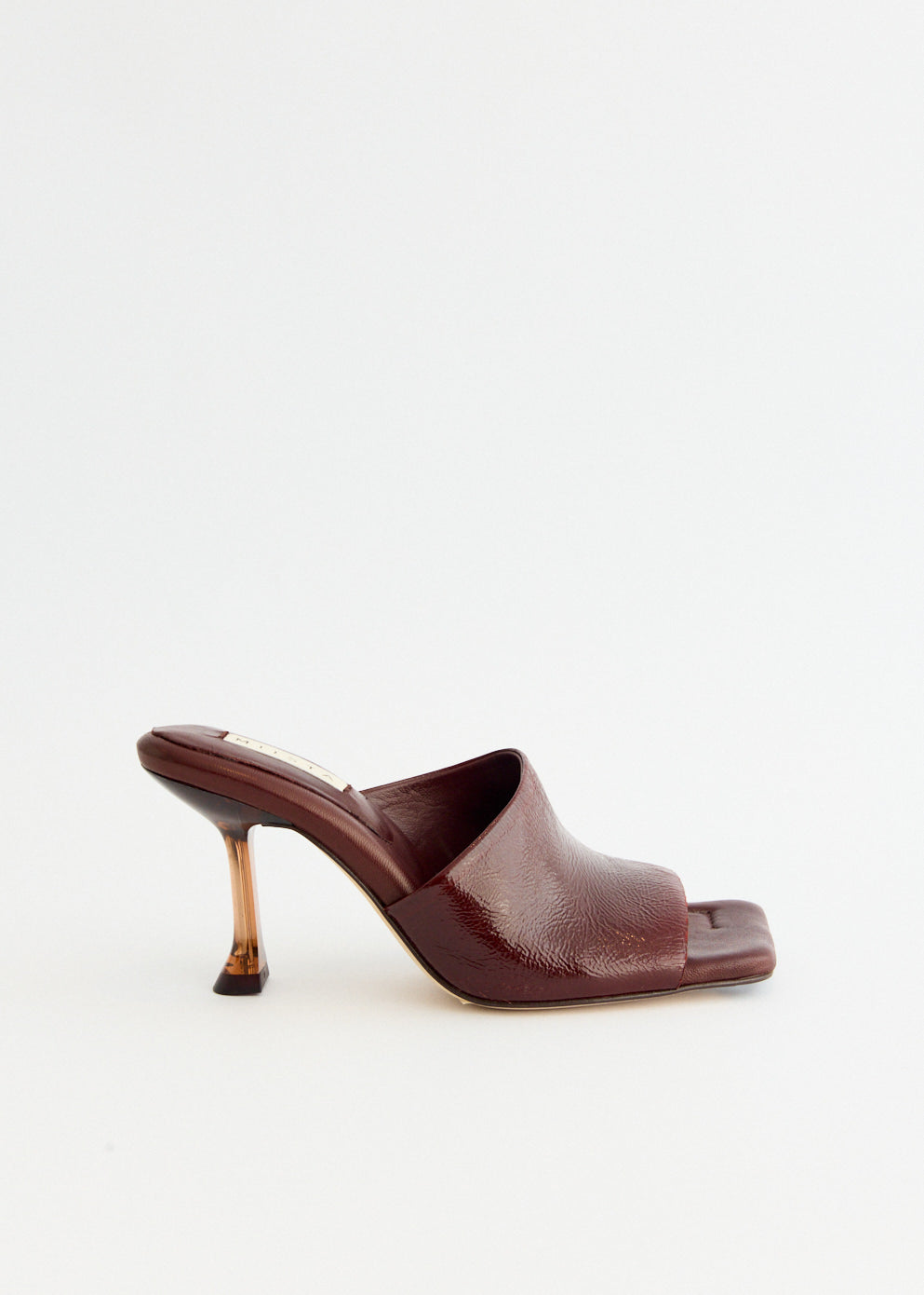 Miri Brown Mules Sandals