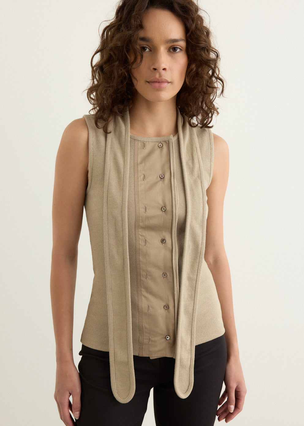Asymmetrical Fitted Top