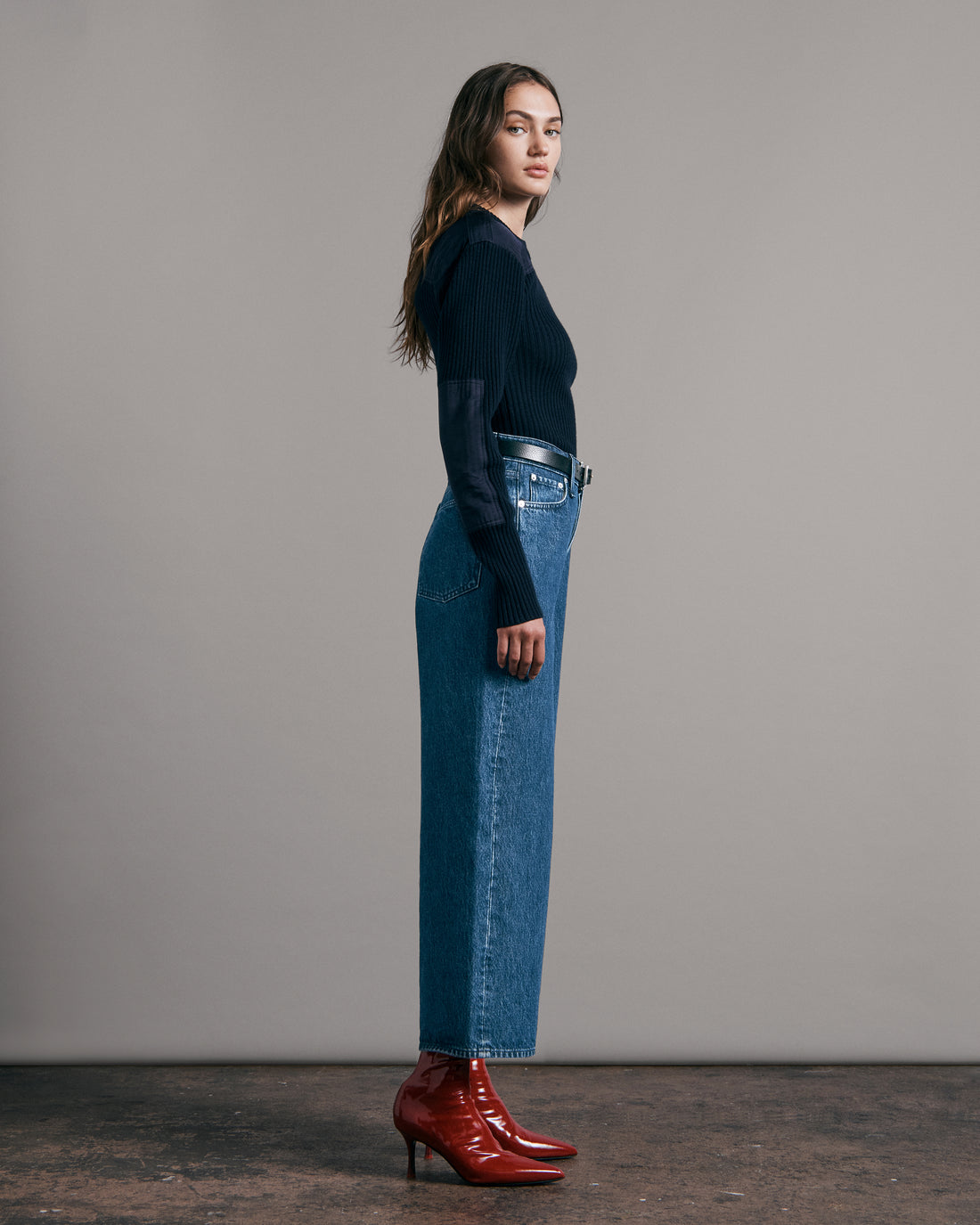 Andi High-Rise Wide Leg Jeans