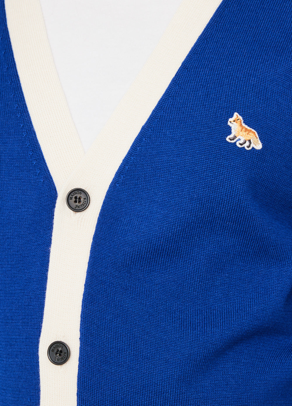 Baby Foc Patch Bi-Colour Cardigan