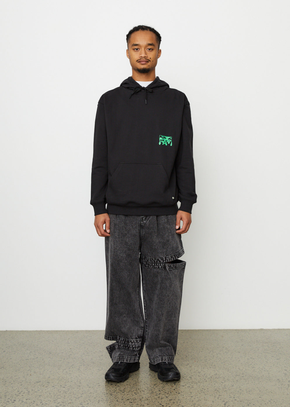 Ms-Dos Logo Hooded Sweatshirt